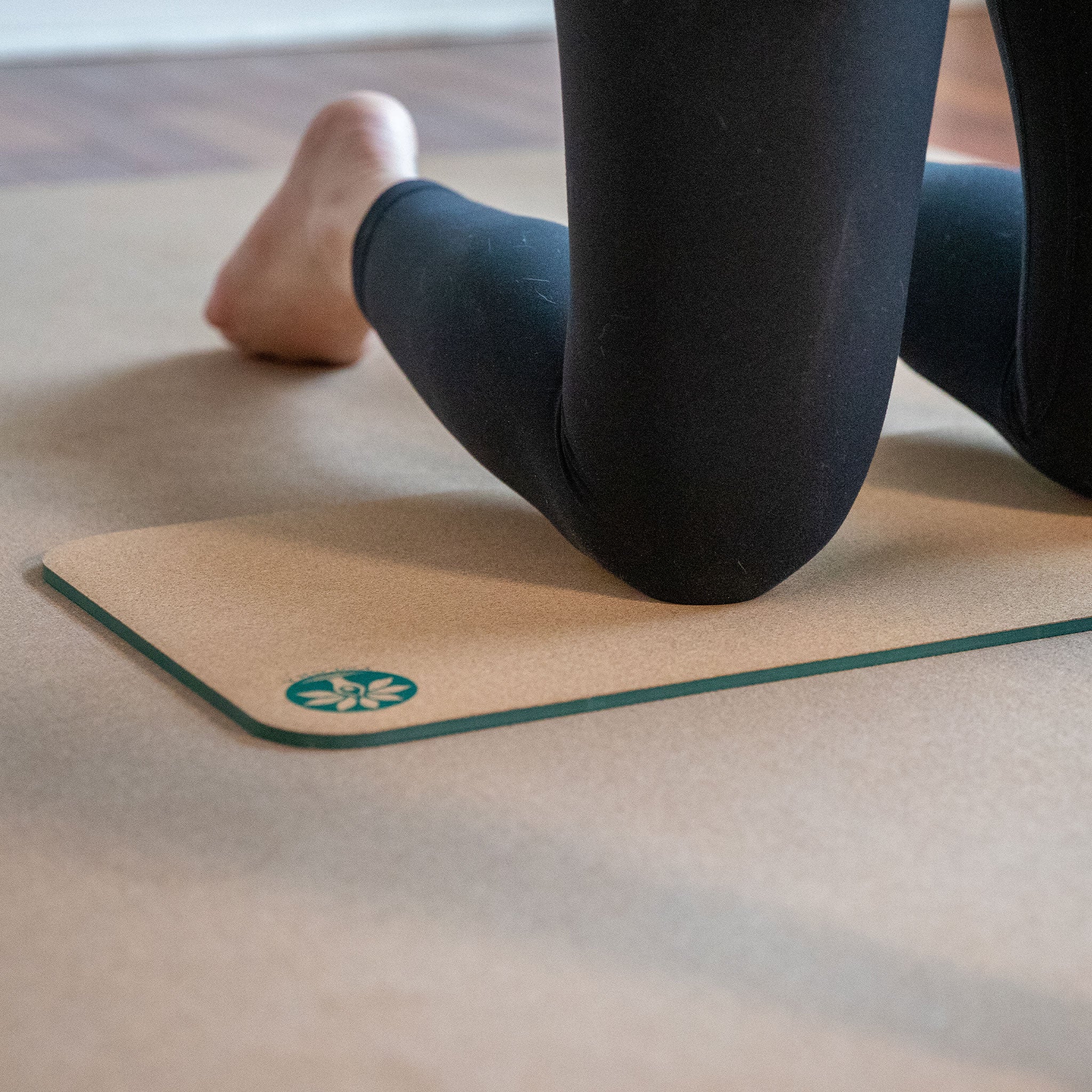 Cork Yoga Pad - Soft and Supportive for Your Knees and Joints – Yoloha Yoga