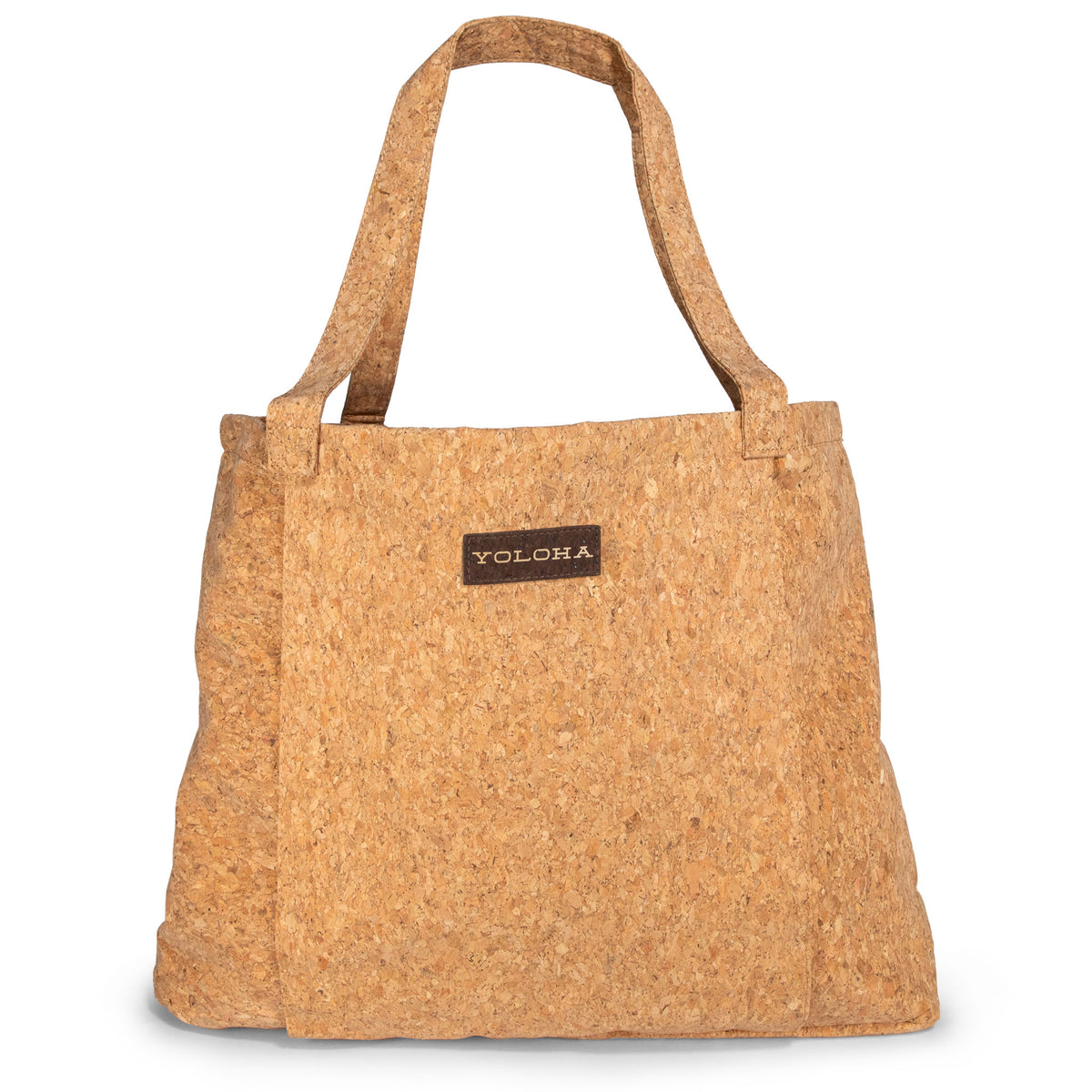 The Best Natural Cork Tote Bag with Yoga Mat Holder – Yoloha Yoga
