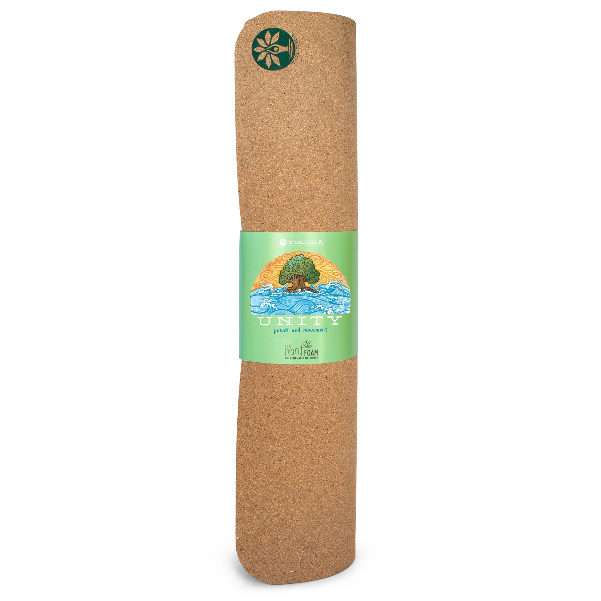 Unity Pro Cork Yoga Mat - Mountain Magic Artist Design – Yoloha Yoga